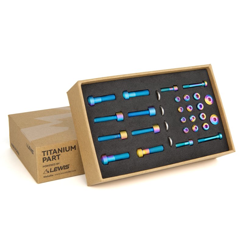Lewis Titanium Bolt Kit|titanium bolt upgrade kit|