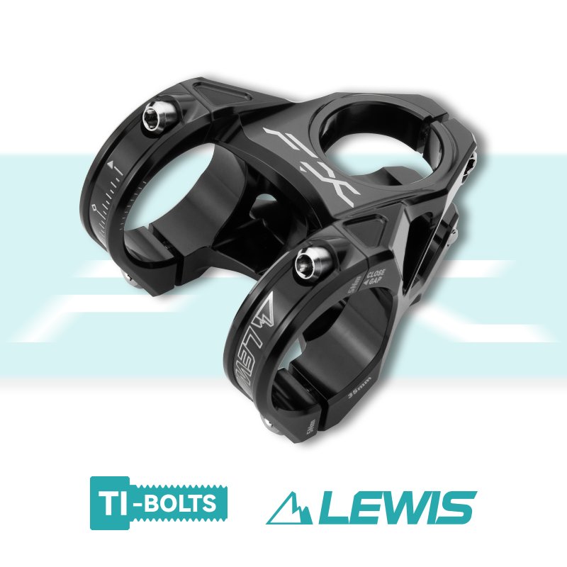 aluminum stem|mountain bike stem|Lewis stem|MTB stem